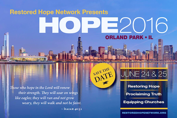 Restored Hope Network 2016 Conference